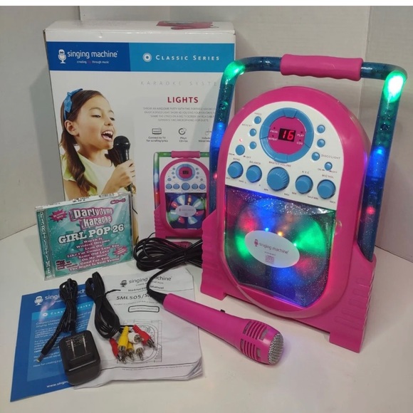 Karaoke Night | Other | Karaoke Led Light Show Machine Singing Plays ...